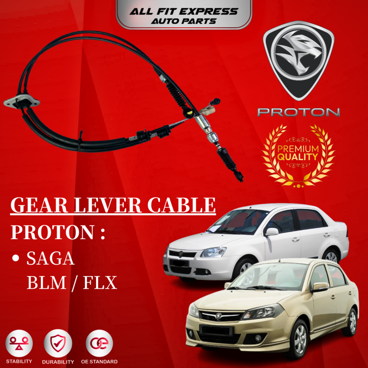 PROTON SAGA BLM / FLX GEAR LEVER CABLE 100% AUTHENTIC PRODUCT (BRAND ...
