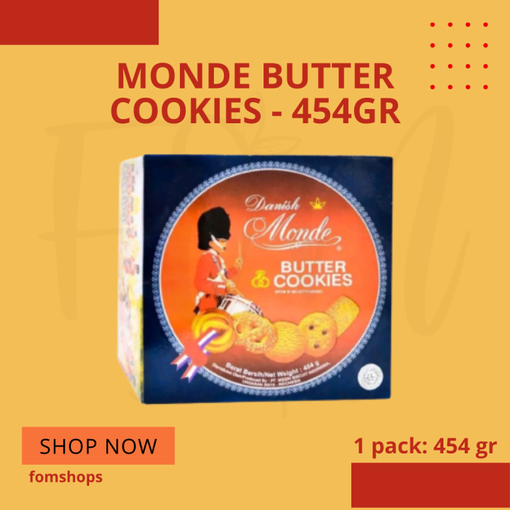 CAMILAN BUTTER COOKIES DANISH MONDE 454-908 gram CAMILAN KUE KALENG ...