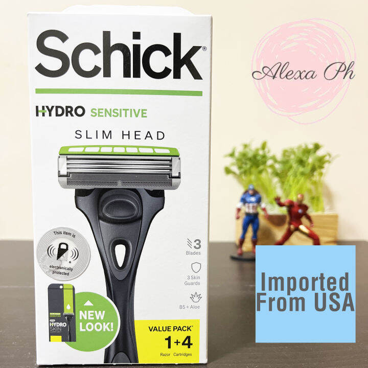 Schick, Hydro Sensitive, Slim Head | Lazada PH
