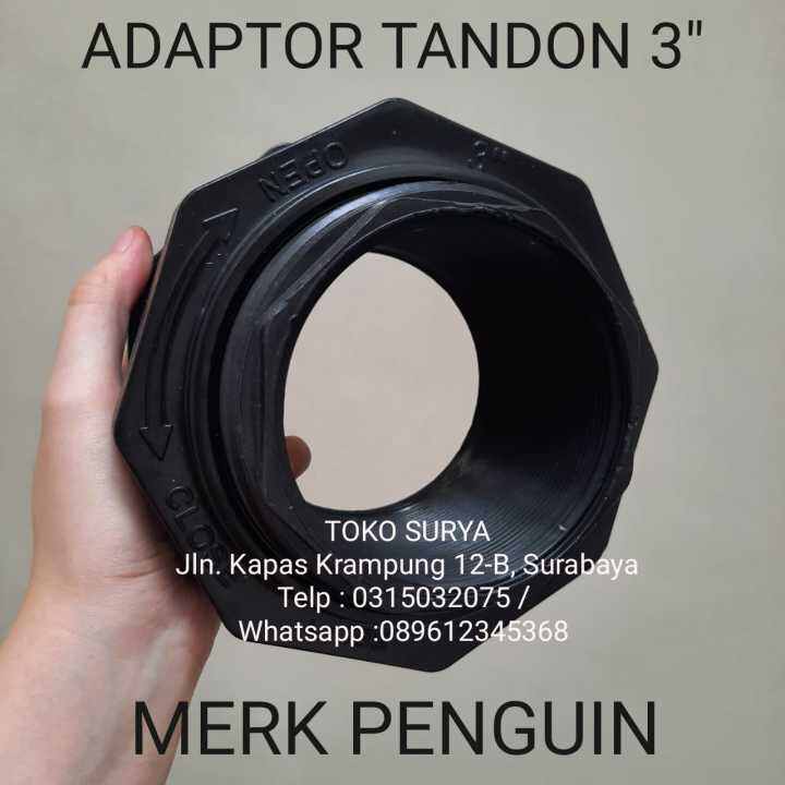 BH3 - Mur tandon 3” / toren 3” Adaptor tandon / tangki air 3 / adaptor ...