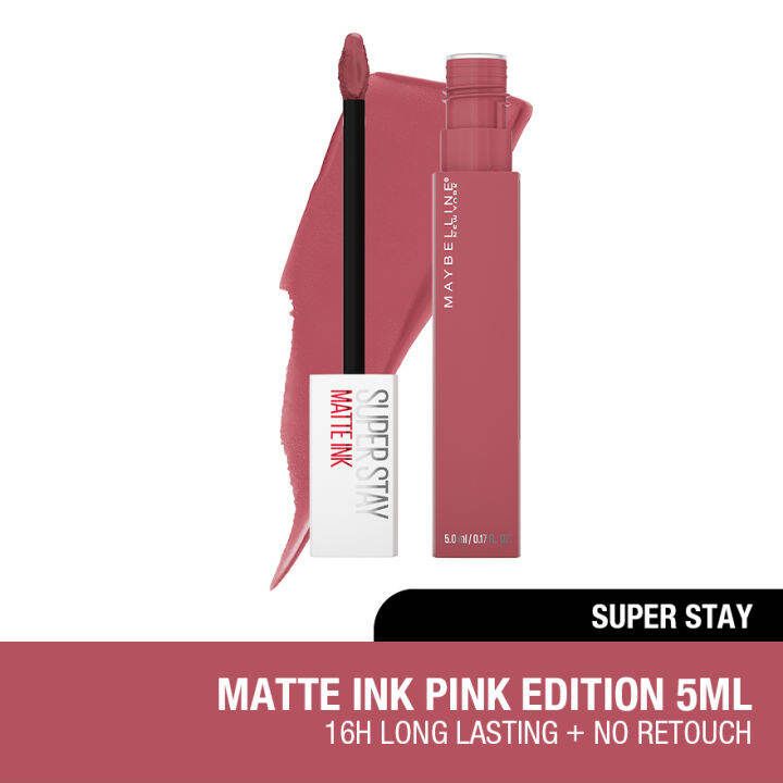 MAYBELLINE Super Stay Matte Ink Pink Edition Ringleader | Lazada