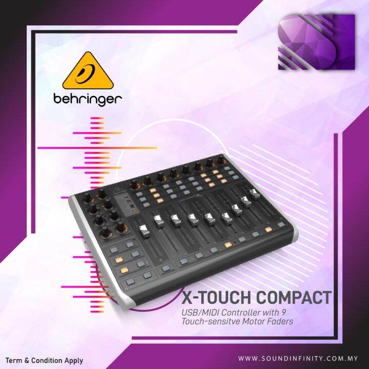 Behringer X-Touch Compact Universal USB/MIDI Controller (XTouch / X ...