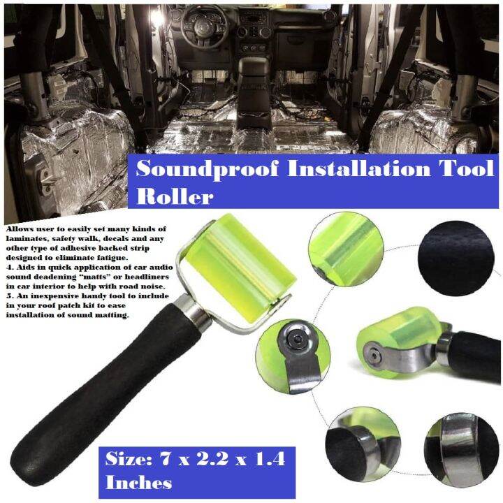 Car Sound Proof Roller Car Sound Deadener Application Rolling Wheel ...
