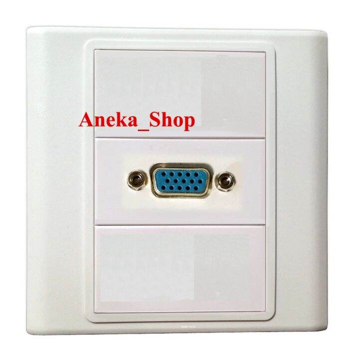 VGA video Port Wall Face Plate Panel Socket Outlet vga Home plug ...