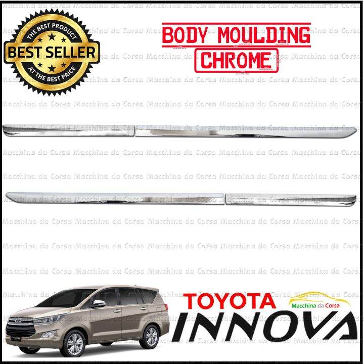 Toyota Innova 2021 Side Body Moulding (Chrome) | Lazada PH