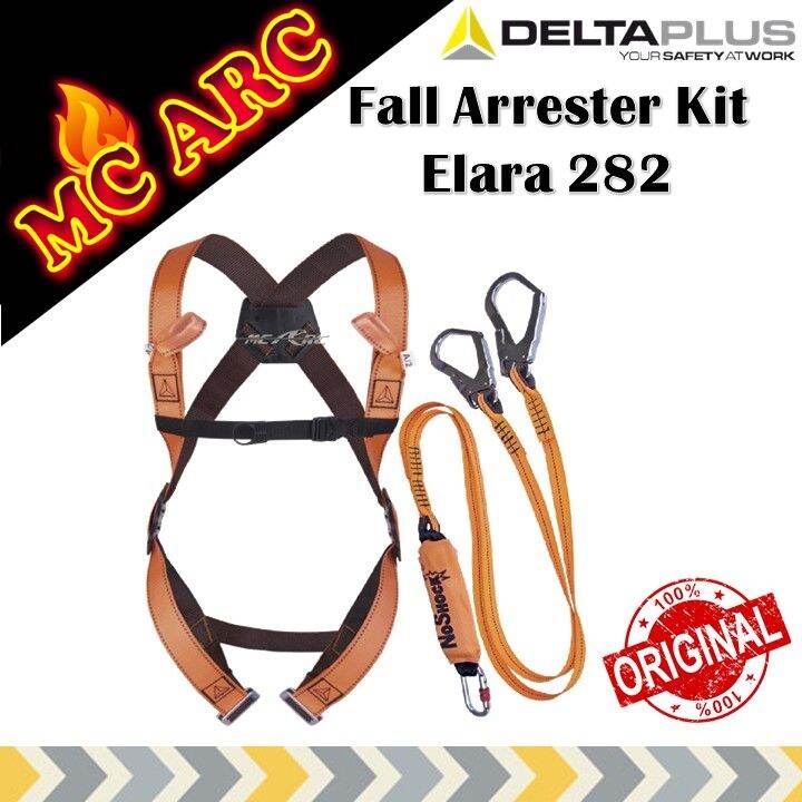 Delta Plus Fall Arrester Kit Elara 282 Original | MC ARC | Authentic ...
