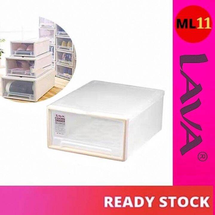 LAVA Stackable Drawer Storage Box / Cloth / Shoe Cabinet DW9911 | Lazada