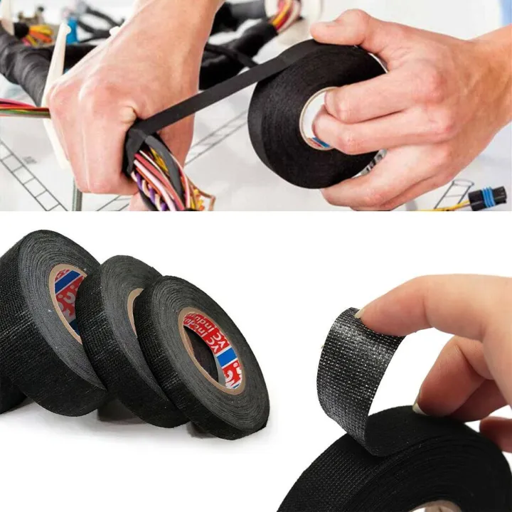 Tesa Tape Rolls AdhesiveCloth Automotive Wiring Harness Isolation Sound ...
