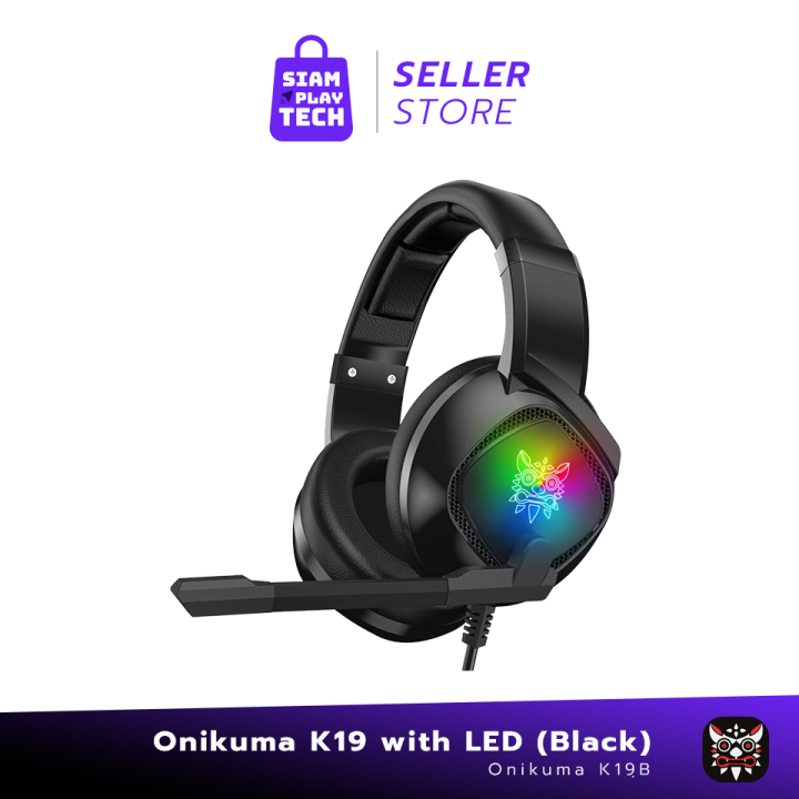 ONIKUMA K19 Gaming Headset (ฺBlack/Canmoflage) หูฟังเกมมิ่งตัดเสียงรบ ...