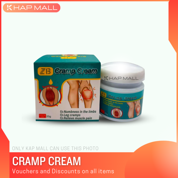 100% Original Leg Cramp Cream Nerve Pain Relief Cream Hand Foot Cramp ...