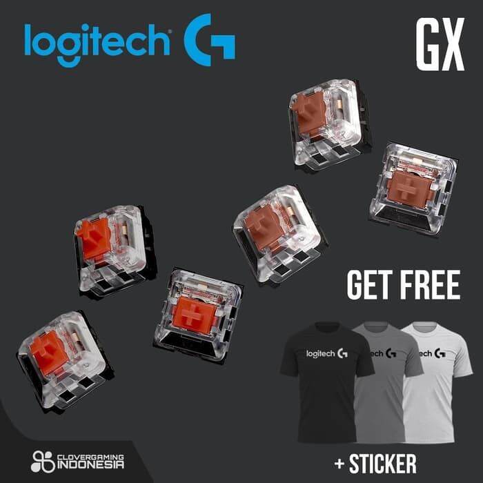 Logitech Pro X Switch Kit GX Tacticle GX Linear GX Click - Switch Kit ...