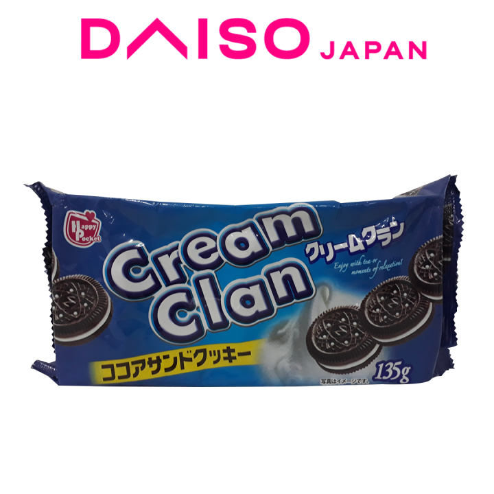 Daiso Cream Clan Cocoa Sandwich Cookies Lazada Ph