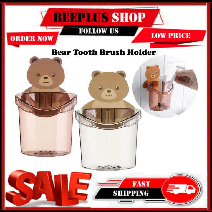 Beeplus Shop Cute Toothbrush Holder Storage Rack Shaver Tooth Brush ...