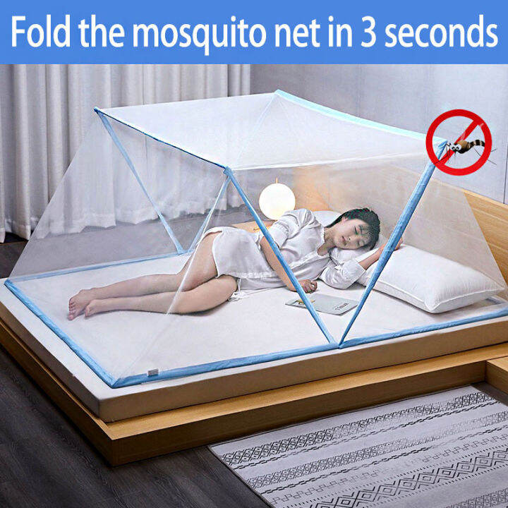 Original foldable mosquito tent bed canopy kulambo net family size with ...