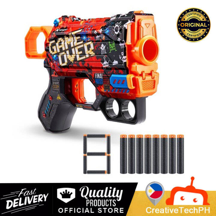 X-SHOT SKINS Menace (8 Darts) - Game Blaster | Lazada PH