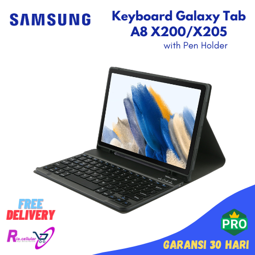 Samsung Galaxy Tab A8 X200/205 Keyboard Bluetooth With Pen Holder ...