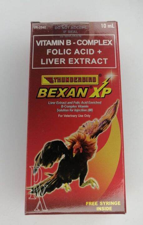 [SOUTH VET] THUNDERBIRD BEXAN XP for GAMEFOWL/ Pangkondisyon sa manok ...
