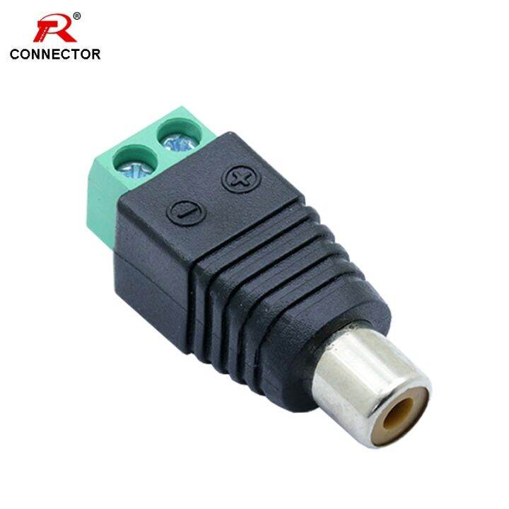 【No-profit】 1pc RCA AV Balun Terminal Connector, RCA Female Jack AV ...
