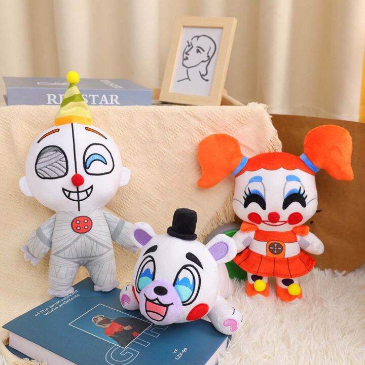25CM Fnaf Sundrop Plush Toys Security Breach Sunrise Sundrop FNAF BOSS ...
