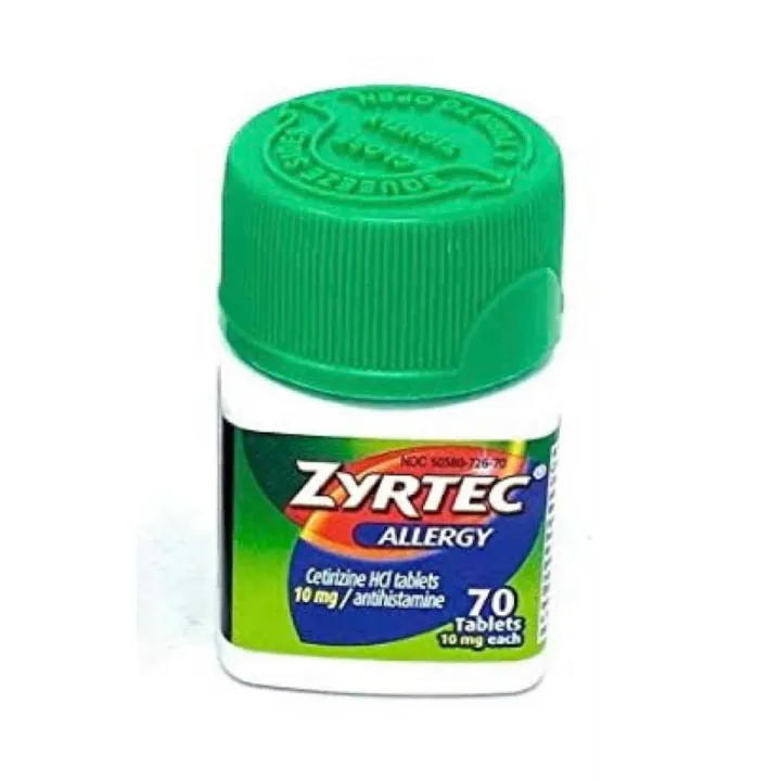 ZyRTEC 70Tablets | Lazada.co.th
