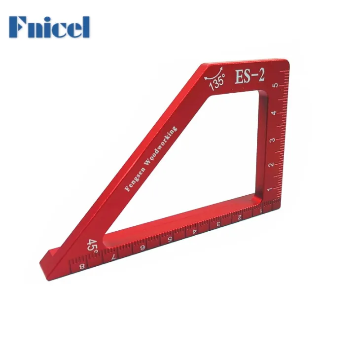 Portable Speed Square 45 / 90 Degree Marking Gauge Aluminum Alloy ...