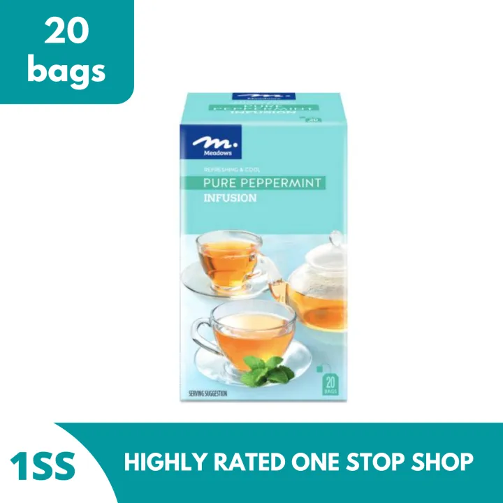 Meadows Peppermint Tea Bags 20bags | Lazada PH