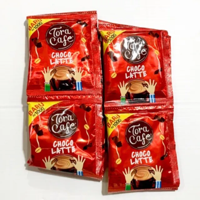 TORACAFE CHOCO LATTE 1 RENCENG 10 SACHET - TORABIKA TORA CAFE Merah ...
