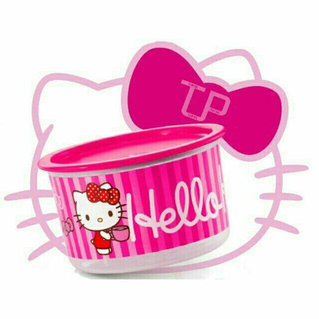 Tupperware Hello Kitty OT Topper Small (1)pc 950ml | Lazada