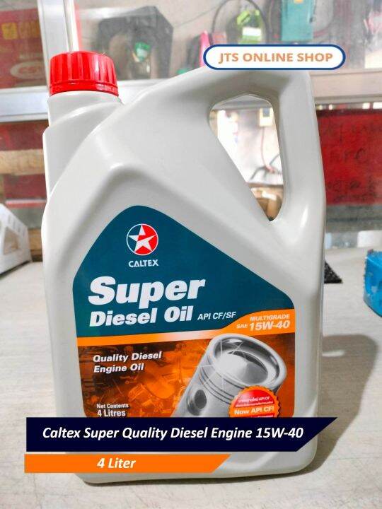 Caltex Super Quality Diesel Engine 15W-40 | Lazada PH
