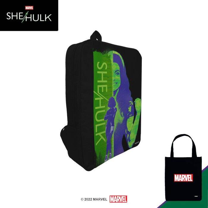 Marvel Laptop Backpack Tas Laptop Rectangle Bag She Hulk MSH123 ...