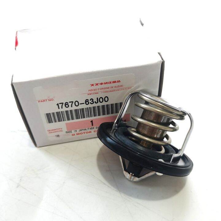 default New Genuine 1767063J00, 17670-63J00 Thermostat Water For Suzuki ...