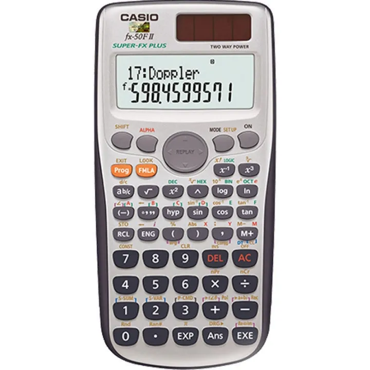 Casio/Casio fx - 50 fii calculator function engineering students ...