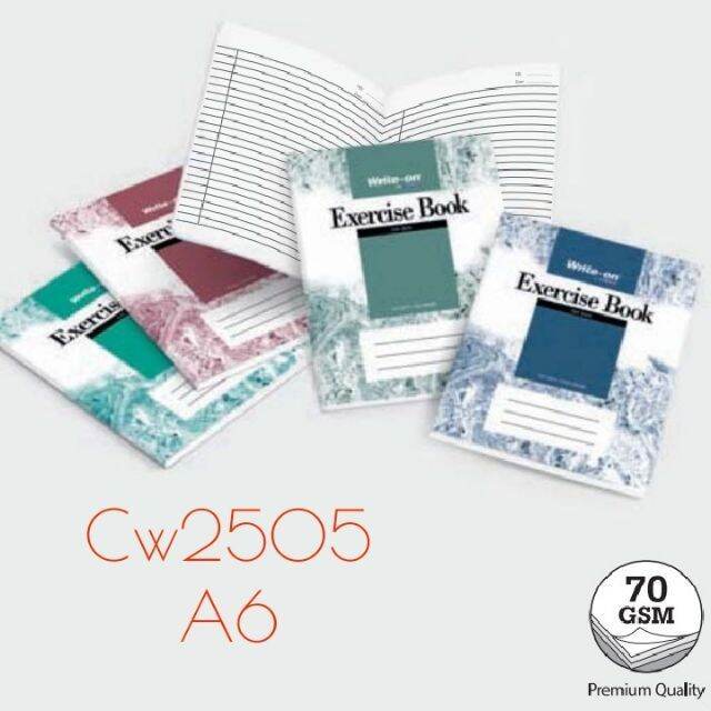 Campap A6 Write-On Note Book Cw 2505 | Lazada