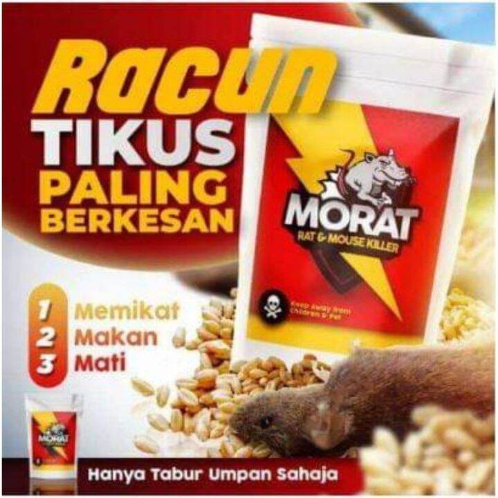MORAT UBAT TIKUS/RAT POISON/UBAT TIKUS PALING BERKESAN | Lazada