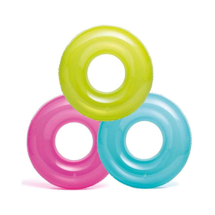 30 Inches Transparent Inflatable Pool Swim Tubes | Lazada PH