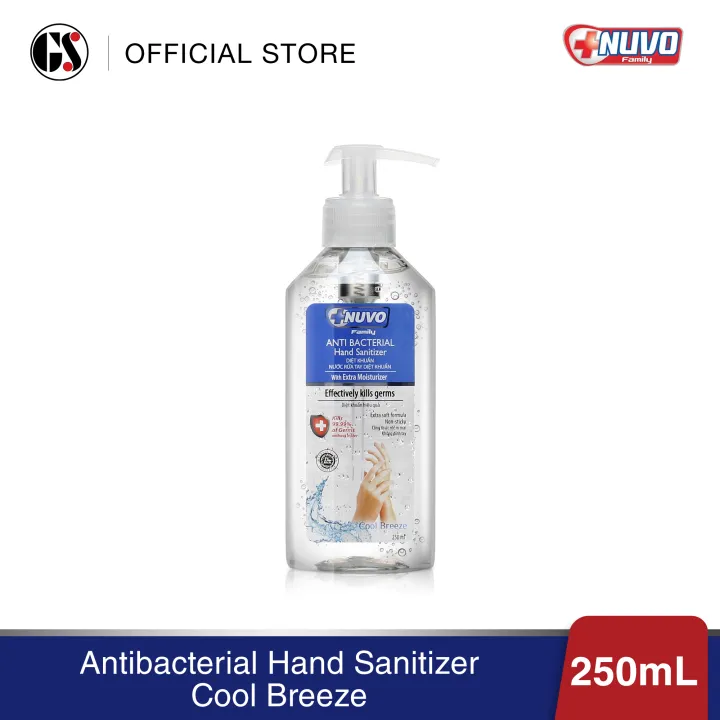 Nuvo Cool Breeze Antibacterial Hand Sanitizer 250mL | Lazada PH