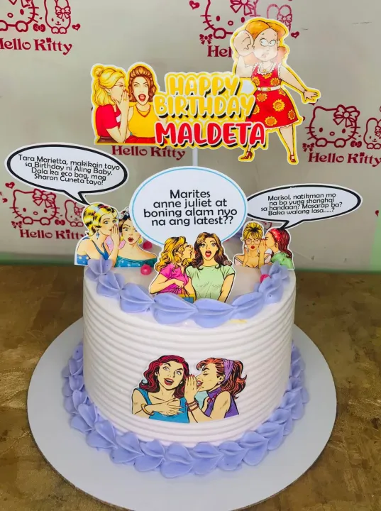 Marites Theme Cake Topper | Lazada PH