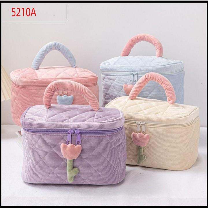 5210A จุได้มาก แบบพกพาได้ อุปกรณ์จัดระเบียบสำหรับเดินทาง ช่องที่น่ารัก กระเป๋าใส่เครื่องสำอาง ...