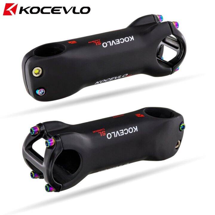 KOCEVLO SL SPEED T800 Carbon Stem 6 Degree 28.6/31.8MM Carbon Road Bike ...