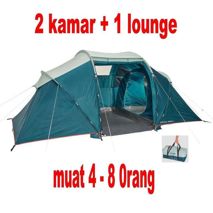 Tenda Camping Tent Kemping 4 Sampai 8 Orang Big size Kapasitas Besar ...