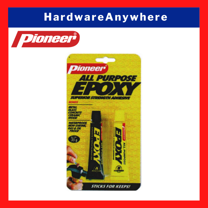 PIONEER All Purpose (Multi-Purpose) Superior Strength Epoxy - Bonds ...