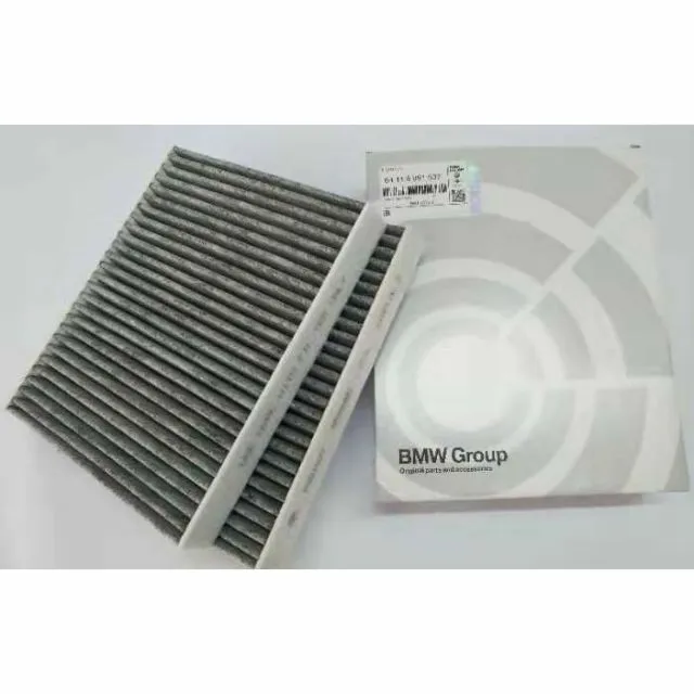 BMW CABIN AIR-COND FILTER CARBON FOR F01 F02 F07 F10 EO:(6411 6991 537 ...