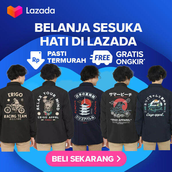 jaket parasut pria wanita ori / jaket erigo apparel / jaket erigo 2022 ...