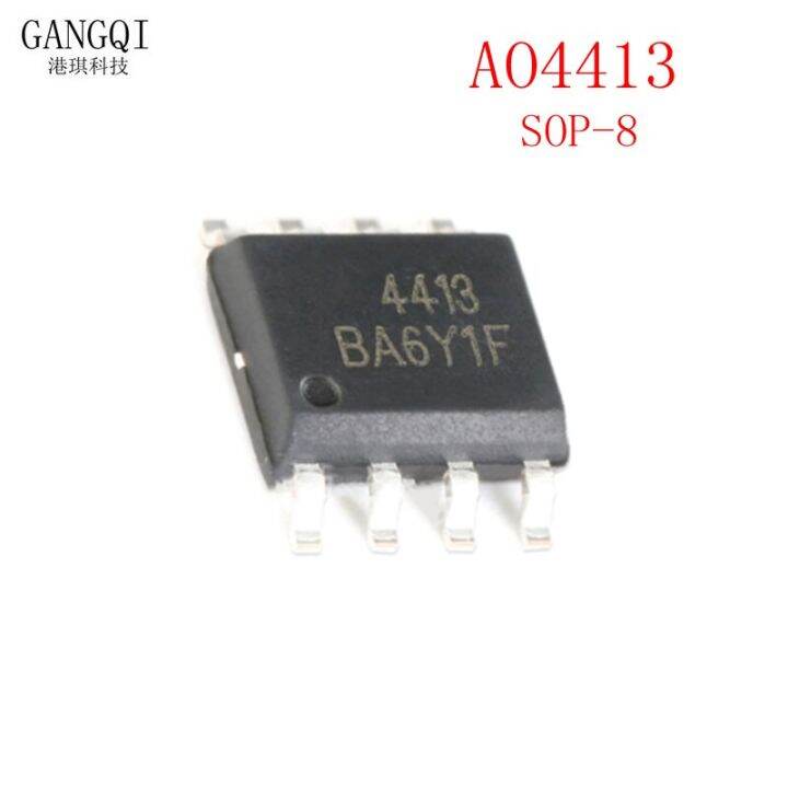 10pcs/lot AO4413 4413 30V 15A SOP8 P Channel-30V/-15A SMD MOSFETs (Field Effect Transistor ...