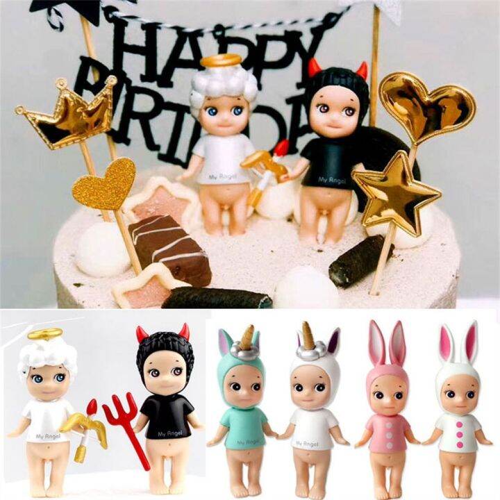 TURHA Cute Doll Sonny Angel Anime Figures Angel Series Model Toys ...