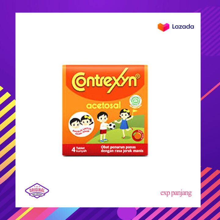 Contrexyn tablet isi 4 tablet | Lazada Indonesia