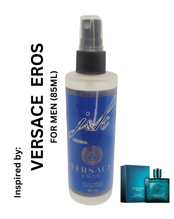 VERSACE EROS Inspired Oil Based Perfume Men 85ml - by J&K | Lazada PH