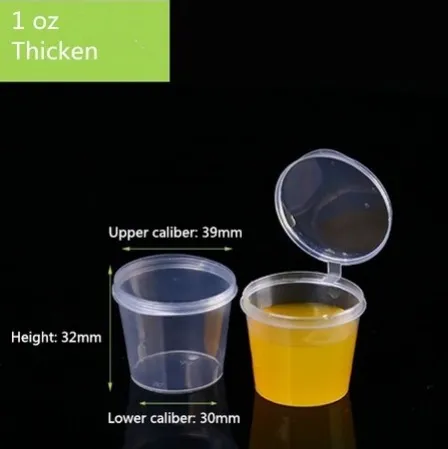 50/30pcs - Microwavable Plastic Container ( circle ) With Lid Different ...