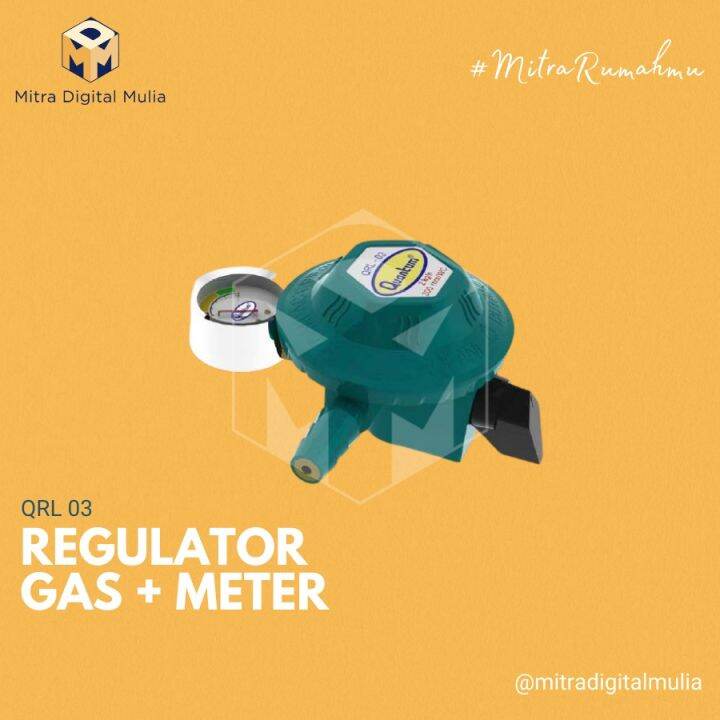Quantum QRL 03 Regulator Gas dengan Meter | Lazada Indonesia