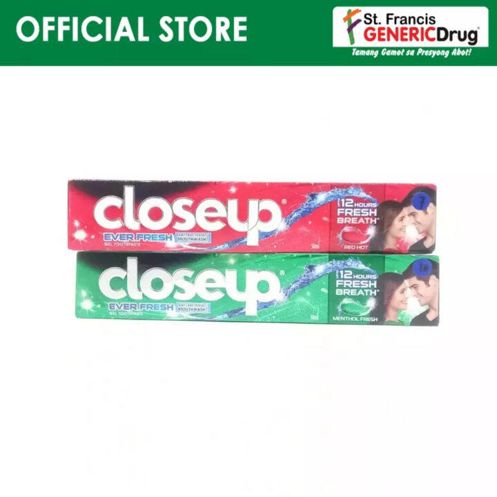 CloseUp® Everfresh Gel Toothpaste 50mL | Lazada PH